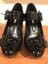 SHY PATENT LEATHER UNIQUE PLATFORM WOMENS SHOES , Rare , 10. ONE OF A ...