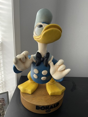 Disney Big Fig Donald Duck figurine with base Statue Store Display | eBay