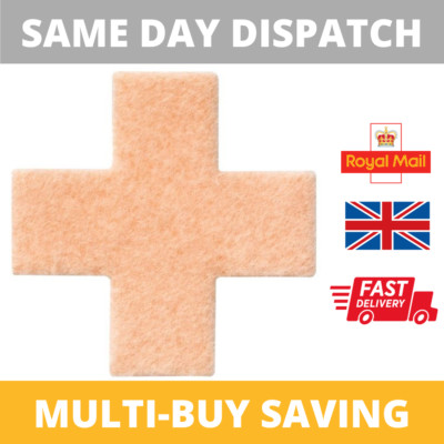 Fleecy Web St Georges Cross Felts x 12 | Protects Corns from Friction ...