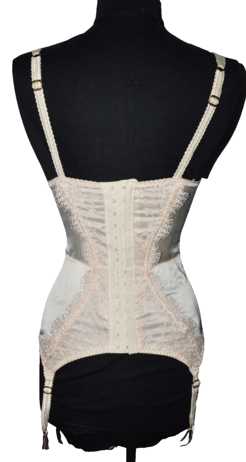 AGENT PROVOCATEUR ABBEY BASQUE CREAM NEW $990 NWT VTG Y2K 2000'S SZ 34B ...