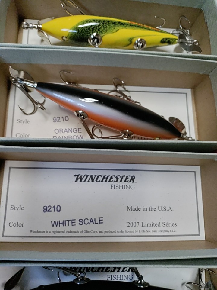 Rare winchester fishing lures Lot # 10-15-3 | eBay