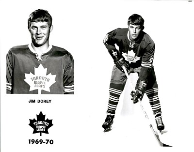 PF5 Original Photo JIM DOREY 1969-70 TORONTO MAPLE LEAFS NHL ICE HOCKEY ...