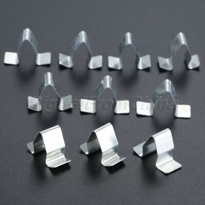 10Pcs 9x14mm Car Trim Interior Panel Lining Clips Upholstery Retainers ...
