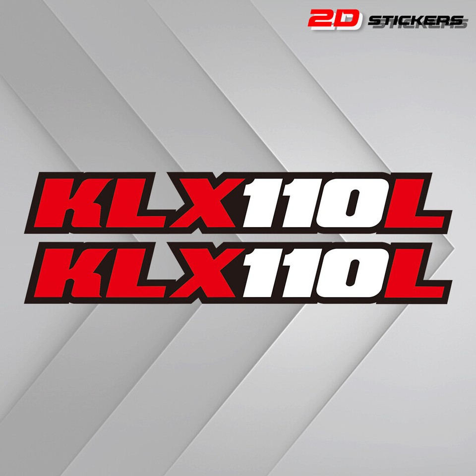 For 2010~2021 Kawasaki KLX110L Accessories Swing Arm Decal Sticker ...