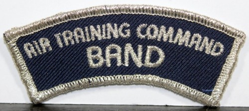 US Air Force Air Training Command Band Full Color Bullion Insignia Patch Tab | eBay