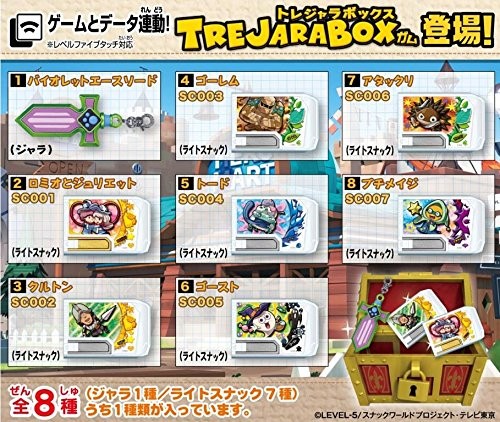 Snack World Treasure Box Gum (10 Pieces) Candy Toys & Gum (Snack World ...