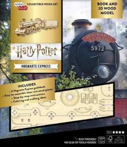 Incredibuilds: Harry Potter: Hogwarts Express Book and 3D Wood Model: A ...