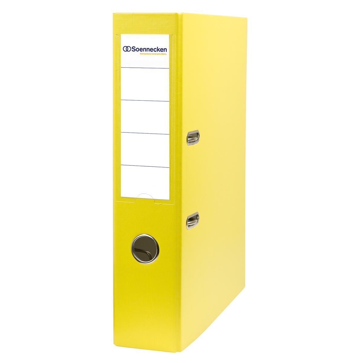 Soennecken Ordner 3362 DIN A4 70mm PP gelb | eBay