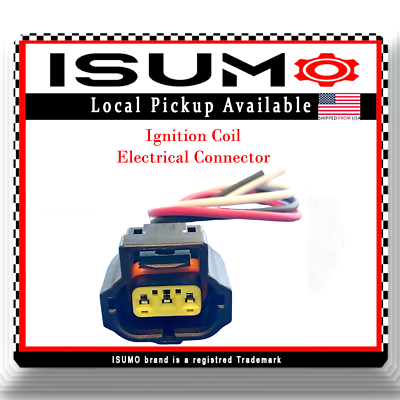 Ignition Coil Electrical Connector Fits Chrysler Dodge Jeep Mitsubishi ...