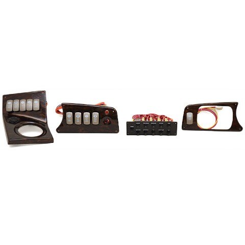 Larson Boat Switch Panels 2238-1379 | Woodgrain (4 Pc Set) | eBay