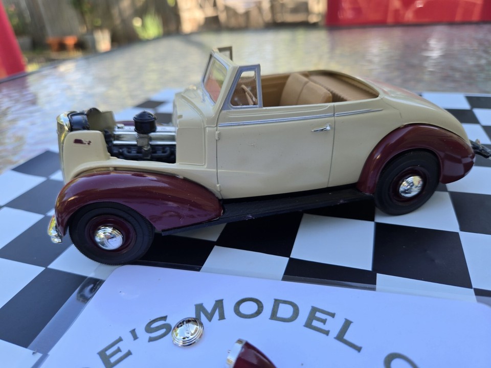 BUILT MODEL CAR AMT 37 CHEVY OLDER BUILT CLEAN CAR NEEDS HOOD, PARTS | eBay