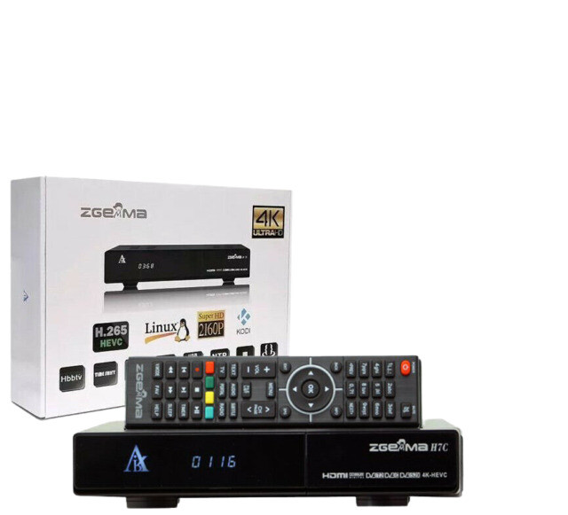 Zgemma H7C Decoder Combo UHD 4K con Tuner - Nero for sale online | eBay