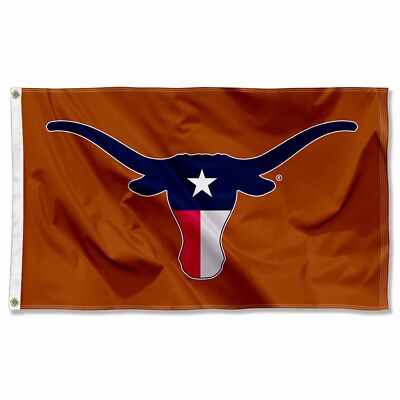 Texas Longhorn Flag Texas State Colors Logo | eBay
