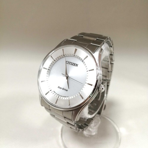 Citizen E031-S103720 Eco-Drive Solar Silver Round Watch Wristwatch ...