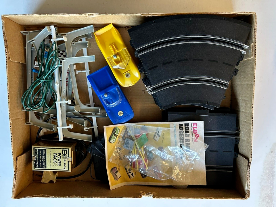 Eldon Power Pack "8" Road Racing Set 1/32 scale slot car set | eBay