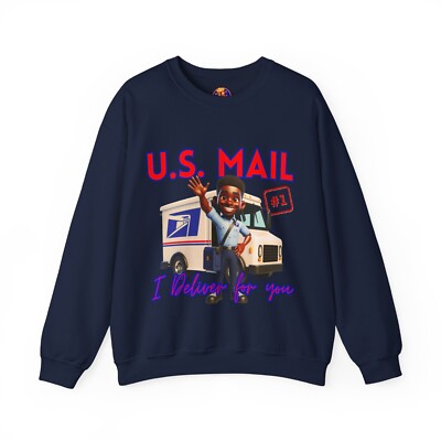 U.S. MAIL CHARACTER UNISEX SWEATSHIRT USPS SIZE XS-3XL FREE SHIPPING | eBay