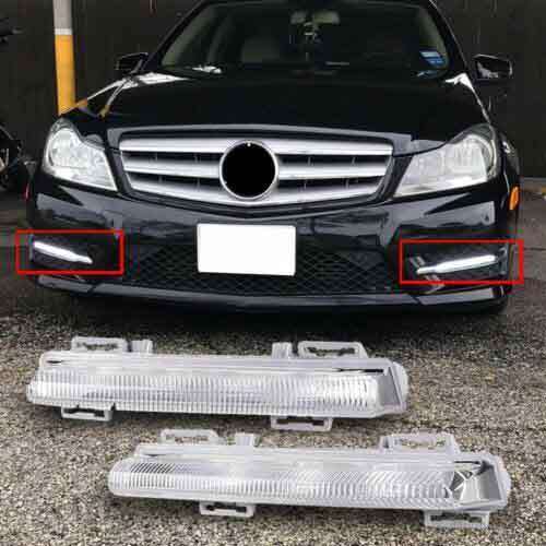Daytime Running Light DRL For Mercedes 2007-2014 W204 C-Class C250 C300 ...