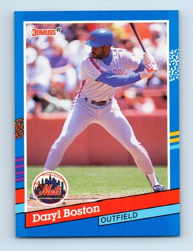 1991 Donruss Daryl Boston New York Mets #210 | eBay