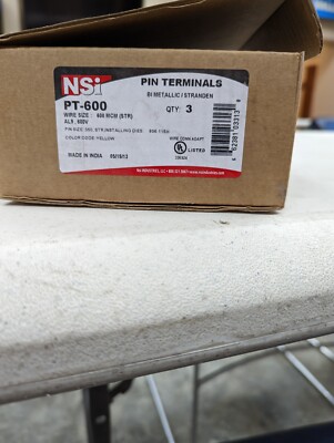 NSI PT-600 - BI METALLIC PIN TERMINAL | eBay