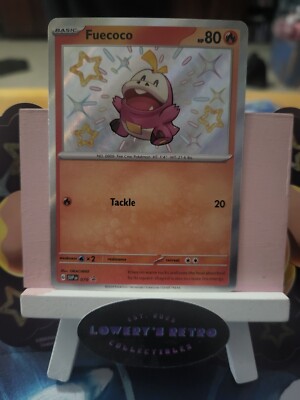 Fuecoco #79 Pokemon Card Shiny Holo Rare Promo | eBay