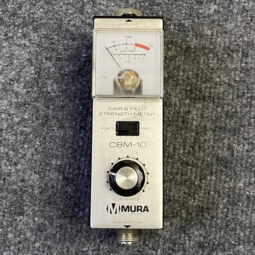 Vintage Mura SWR Field Strength Meter CBM-10 CB Test Equipment Untested ...