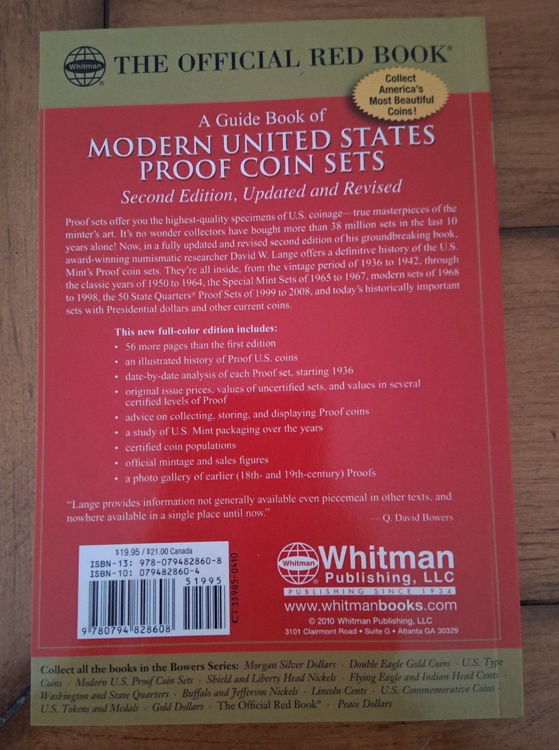 New Official Red Guide Book of Modern United States Proof Coin Sets By ...