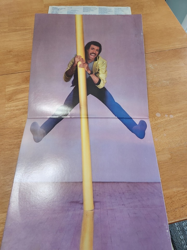 LIONEL RITCHIE CANT SLOW DOWN VINYL LP 1983 MOTOWN RECORD LABEL VERY ...