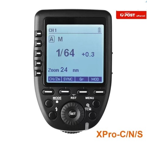 Godox XPro-C XPro-S XPro-N 2.4G Flash Trigger Transmitter For Canon ...