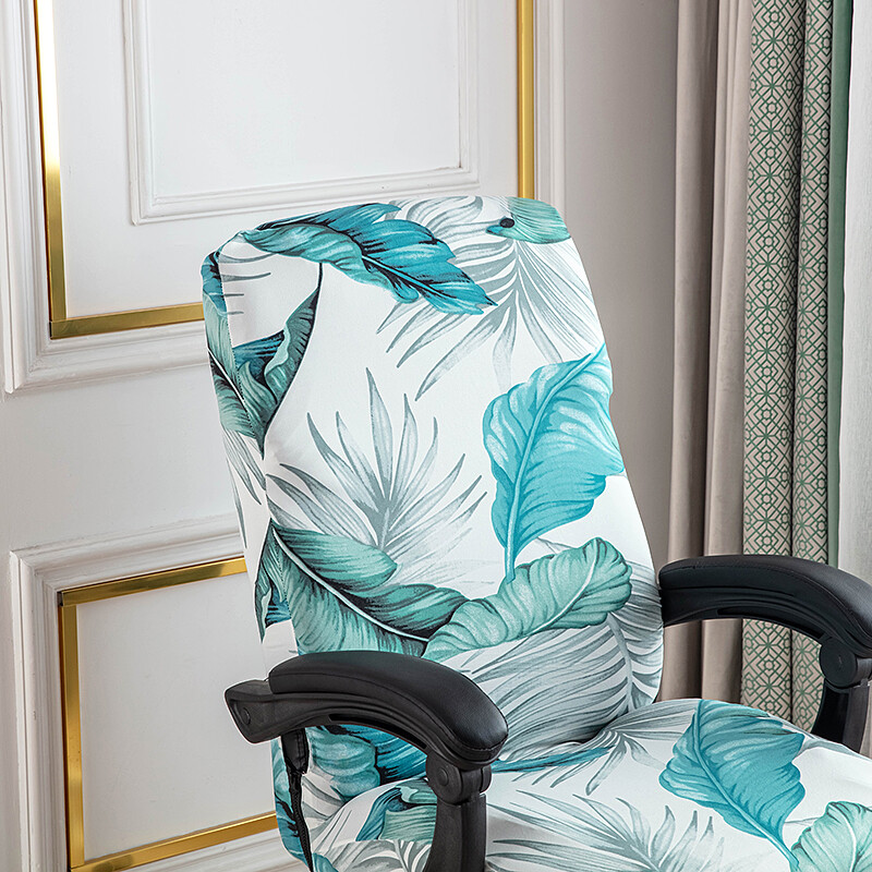 Stretch Printed Computer Office Chair Covers, Removable Washable Anti ...