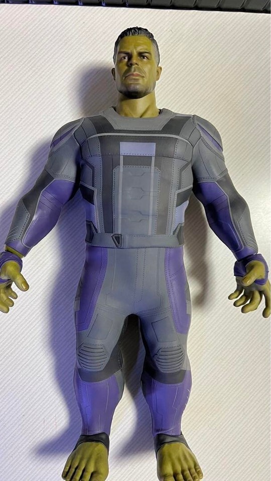Movie Masterpiece 1/6 Scale Avengers Endgame Hulk Action Figure Hobby ...