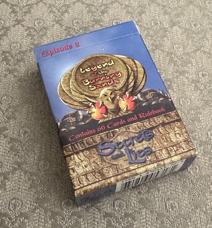 Legends of the Burning Sands: Qabal Starter Deck Secrets and Lies | eBay