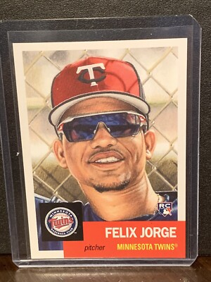 Felix Jorge 2018 Topps Living Set Card #116 Minnesota Twins RC PR 3472 ...