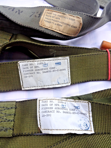 G.I. Parachute Risers, lot of 3. | eBay