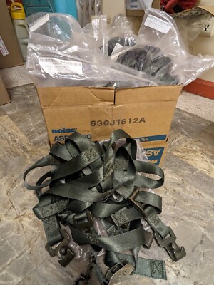 TIE DOWN CARGO NET REAR TRIANGLE NSN 3990-01-411-6575 STOWAGE GREEN ...