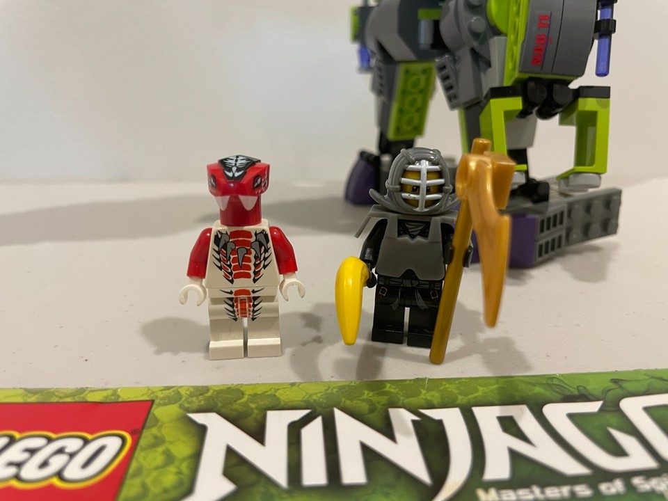 LEGO NINJAGO: Fangpyre Mech (9455) 100% of Bricks, No Box 673419165594 ...
