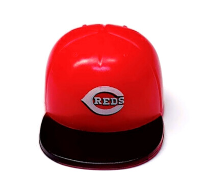 CINCINNATI REDS NEW MINIATURE CAP HAT 2" LONG PLASTIC LICENSED MLB ...
