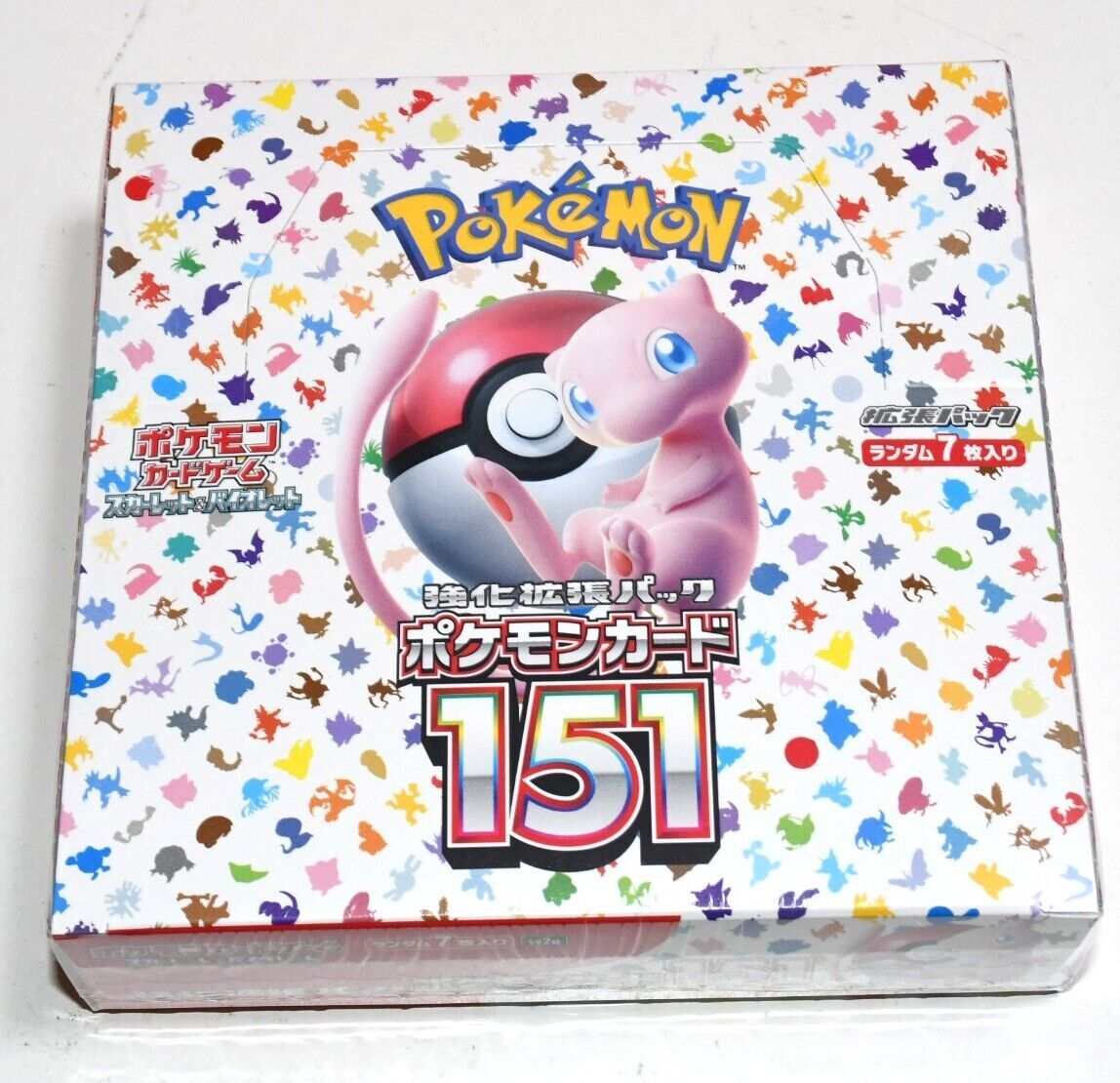 Pokemon 151 Booster Box sv2a Mew Scarlet Violet Sealed Japanese | eBay