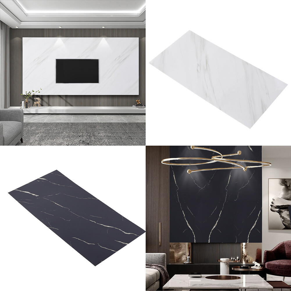 10 Pack Self Adhesive Marble Tile Sticker Kitchen Bathroom Decor Wall ...