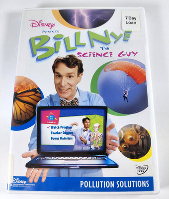 [ex-library copy] Bill Nye The Science Guy Pollution Solutions DVD | eBay