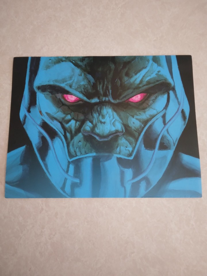 DARKSEID - Final Crisis Folded Promo Poster: 2008 DC - 33" X 11" | eBay