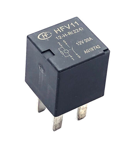 1pcs HONGFA HFV11-12-H-R 23885624 Relay 12VDC 4Pins 20A | eBay