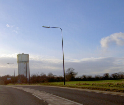 Photo 6x4 Water tower on Sheffield Road Conisbrough Built 1951. c2008 ...