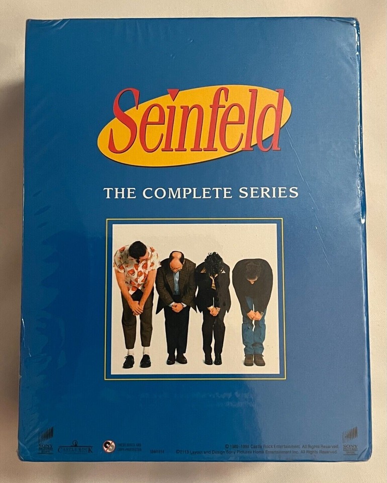 Seinfeld Complete Series Seasons 1-9 DVD Box Set 2013 33 Discs New | eBay