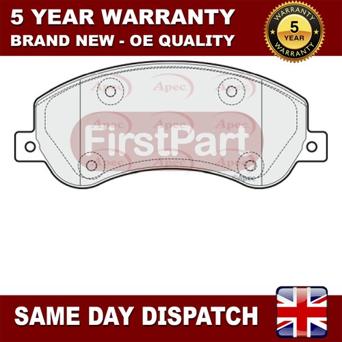 Fits VW Amarok 2010-2018 2.0 TDi FirstPart Front Brake Pads Set ...