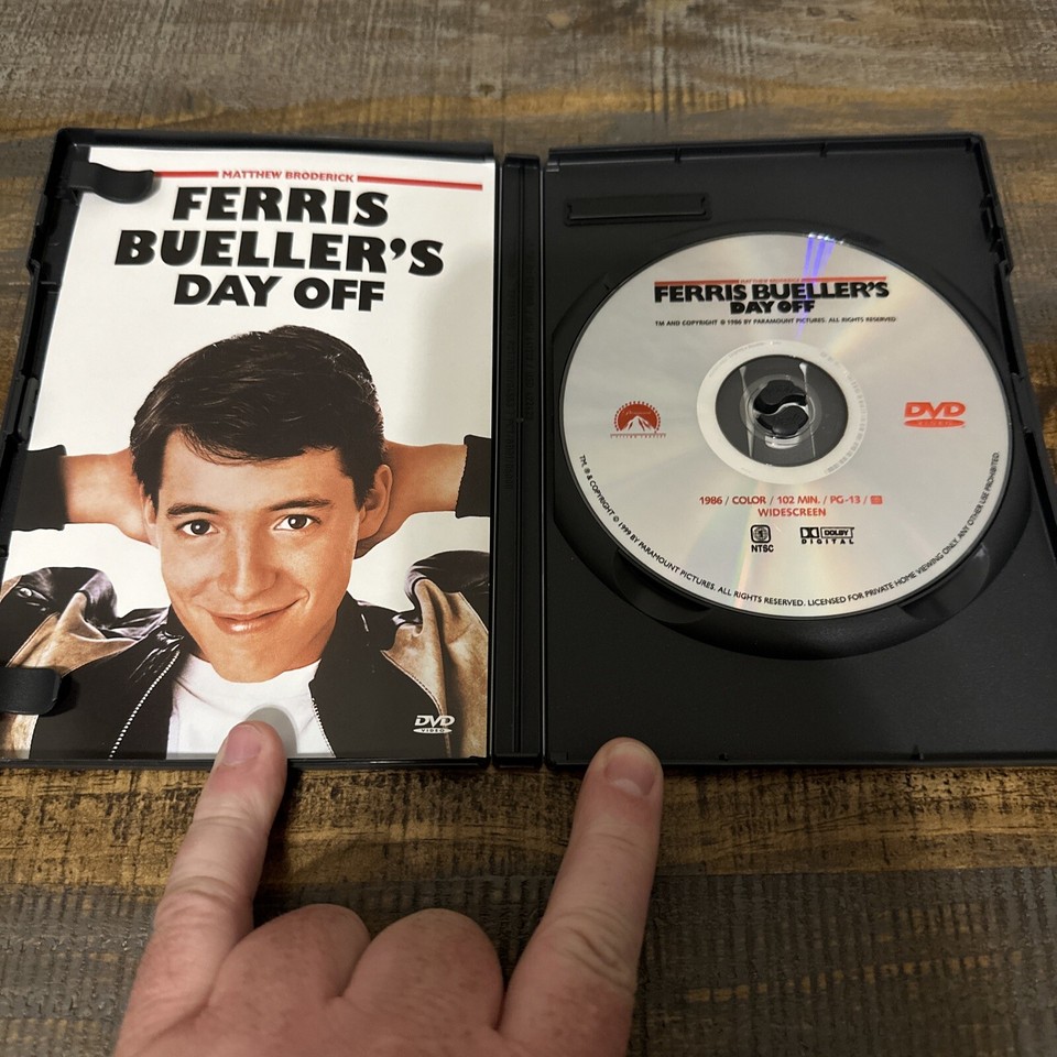 Ferris Buellers Day Off (DVD, 1999, Sensormatic) 97360189049 | eBay