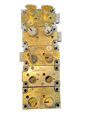 Set of 5 Sargent and Greenleaf Ilco and Greyfield Safety Deposit Locks ...