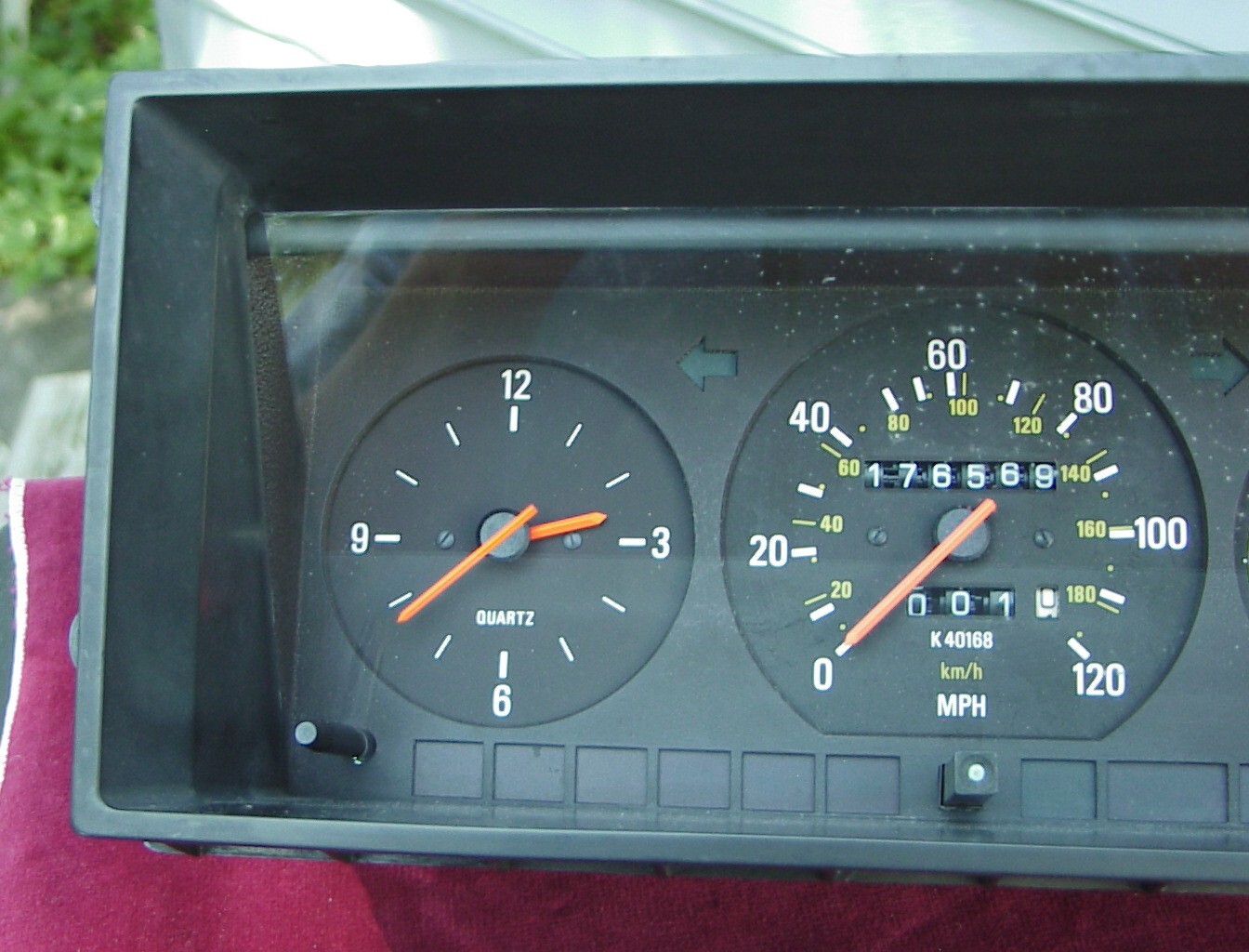 Volvo+240+Instrument+Cluster+K+40168+From+1993+DL+Sedan+LOOK+Fits+92 ...