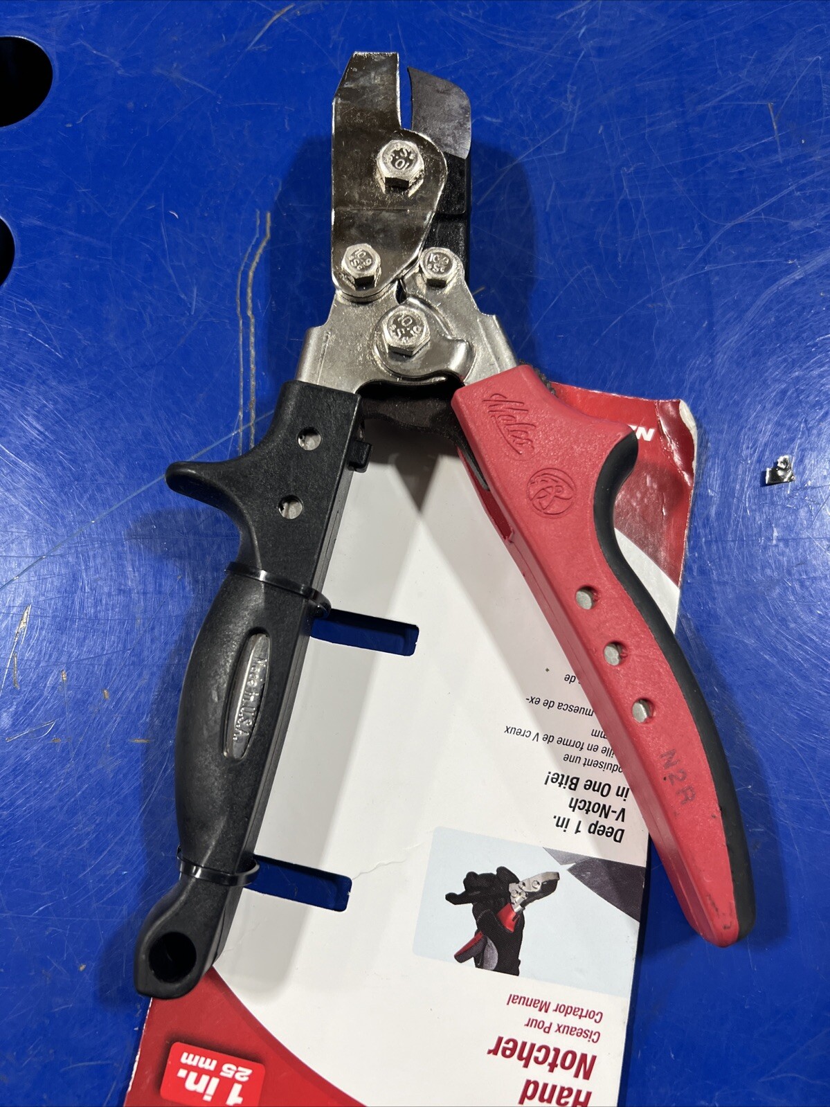 Malco Sheet Metal Hand V Notcher 1” Throat Depth N2R USA NEW | eBay