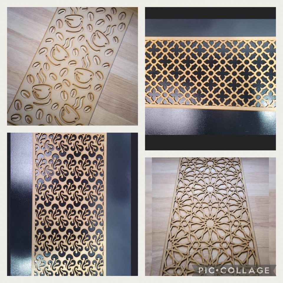 French Damask Decorative Screen Radiator Cabinet Panel Cover Wall 3mm ...