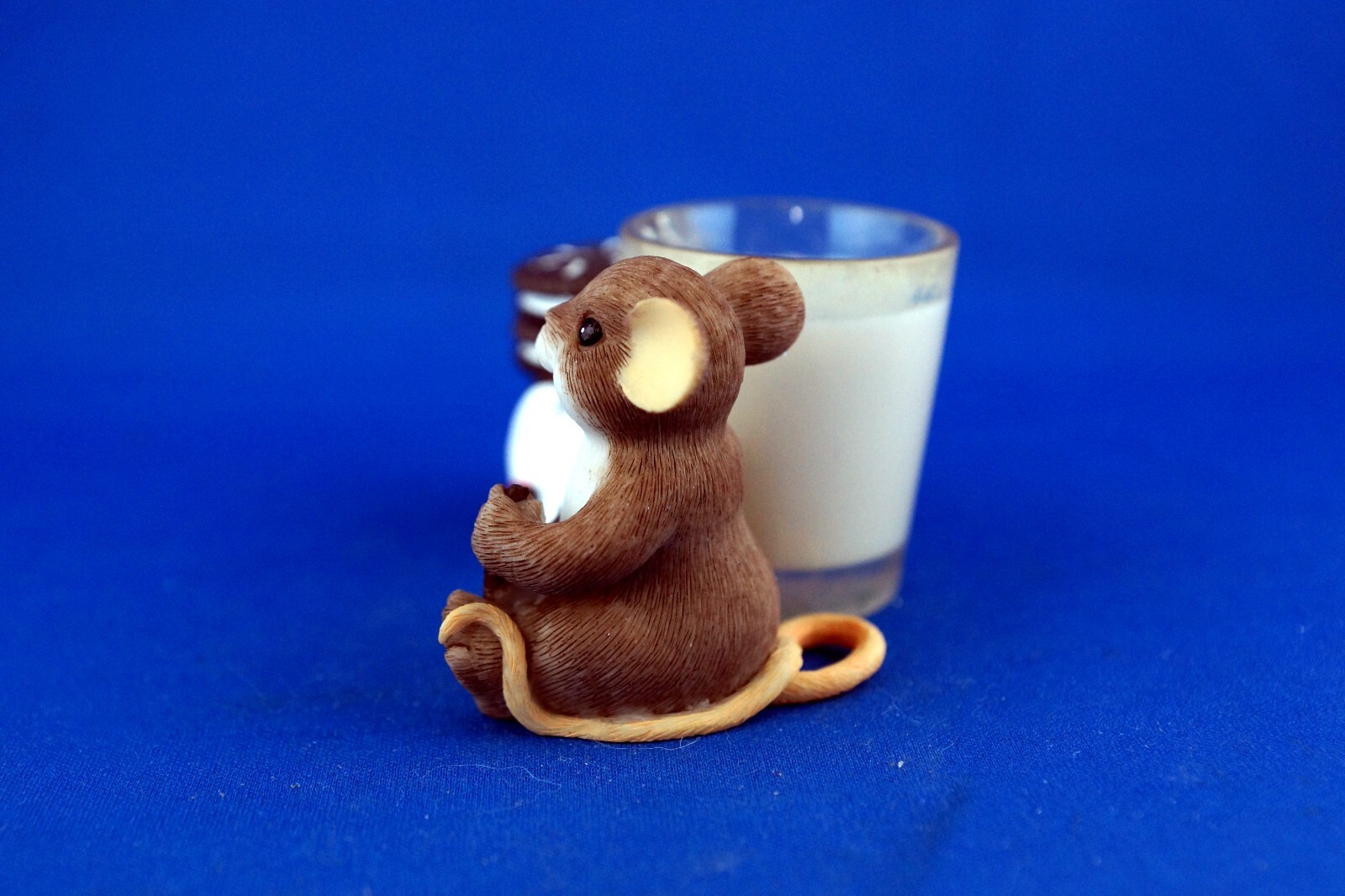 Charming Tails Figurine You're Good Inside & Out Cookies & Milk Mouse ...